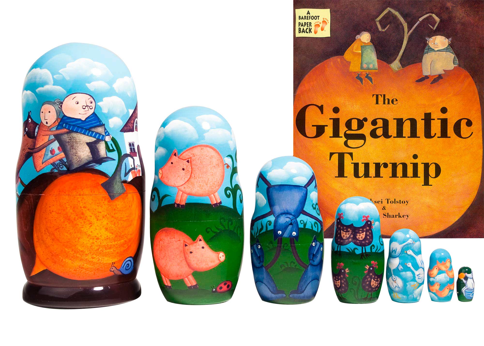 The Gigantic Turnip Book & Doll Set